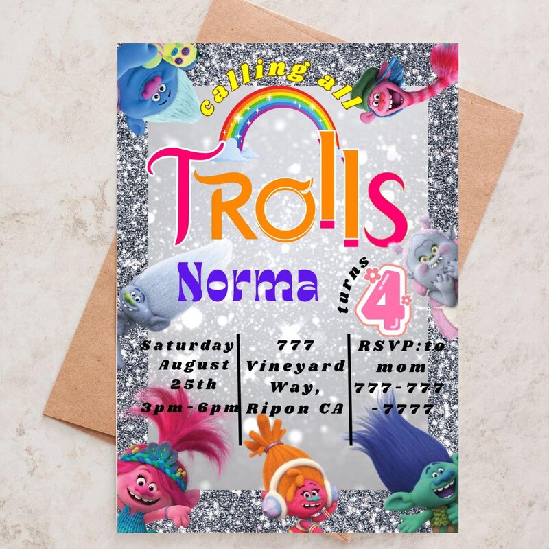 Troll Glitter Sparkles - Etsy