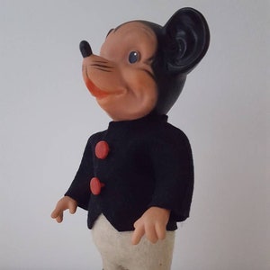Vintage Mickey Mouse Wind up Toy / Early Antique Mickey Mouse / 40s ...