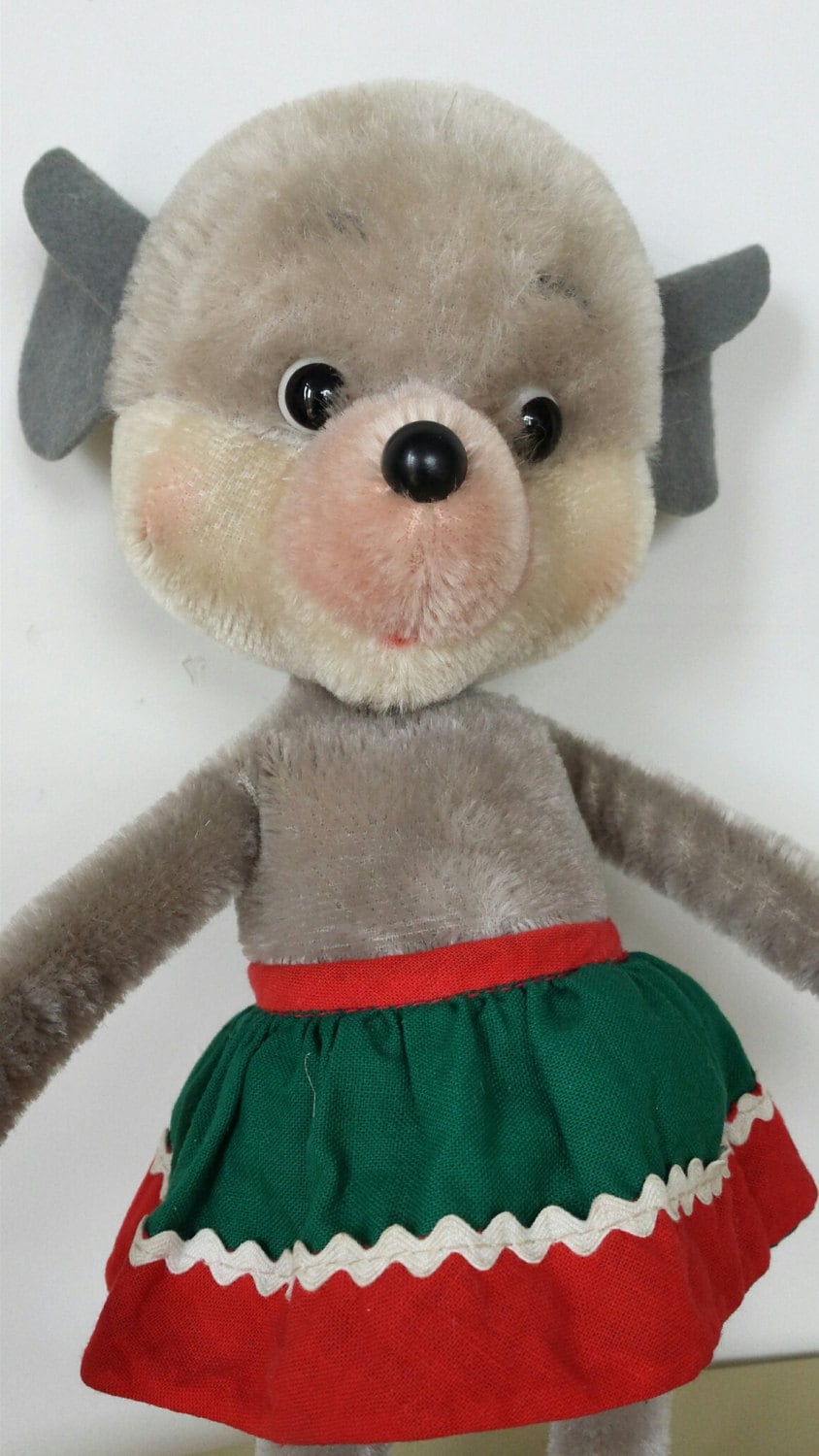 German SCHUCO Doll / Vintage Schuco BIGO BELLO 1960s Mouse / Hegi Baby ...