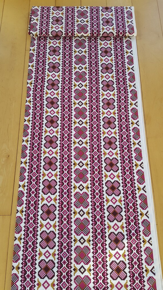 New old stock 1970s FABRIC / vintage textile by the meter / | Etsy