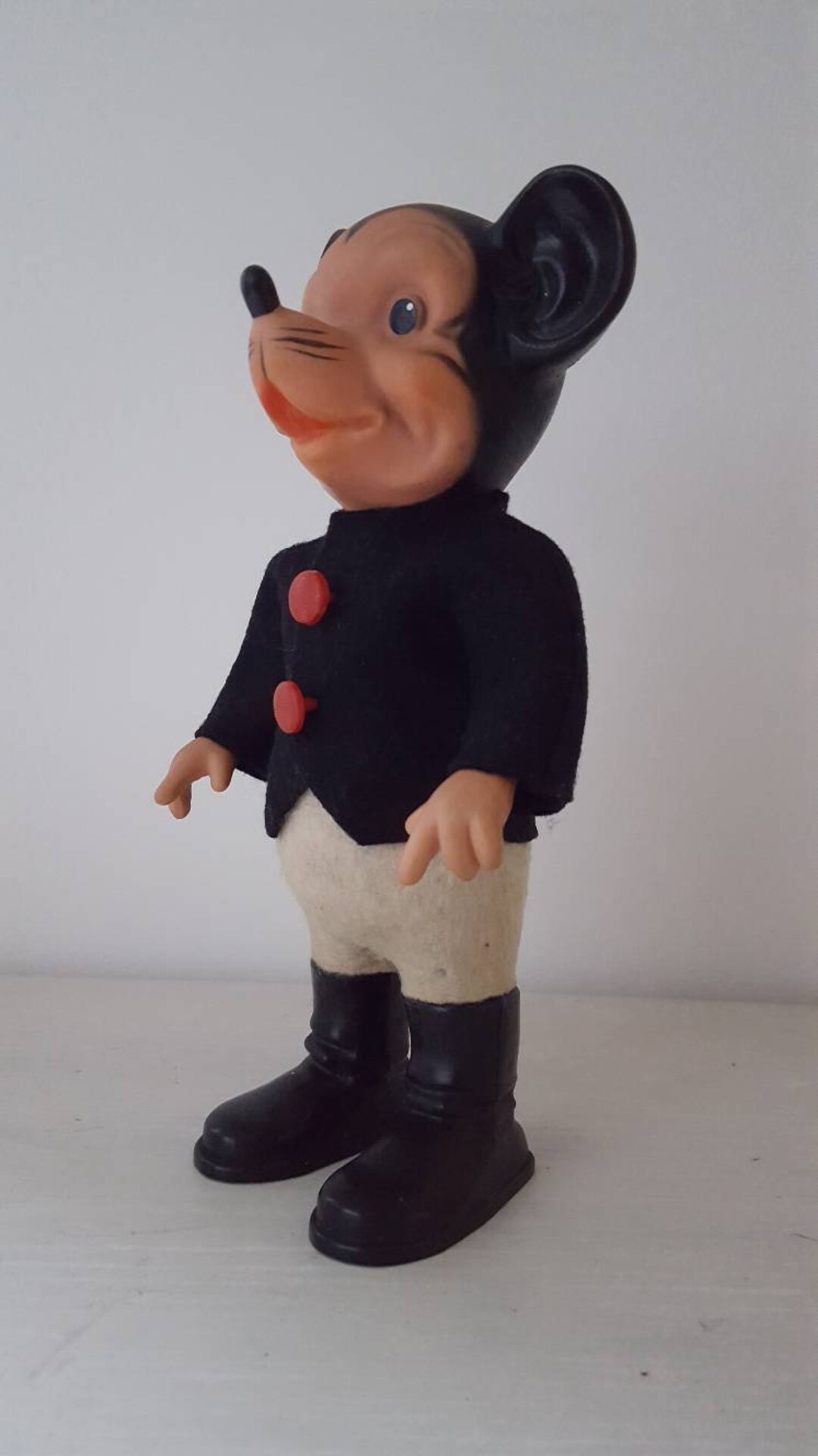Vintage Mickey Mouse Wind Up Toy Early Antique Mickey Mouse 40s