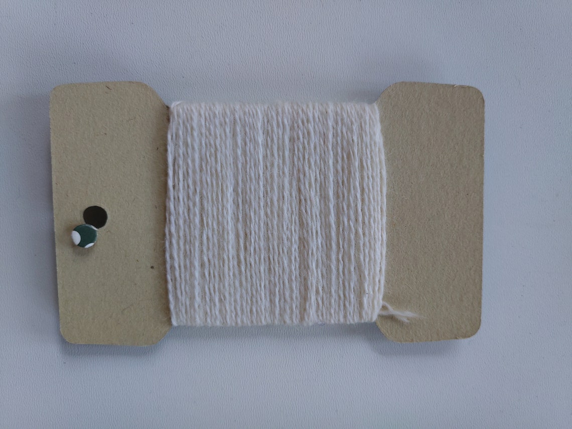 Vintage Mending Yarn 5 Colors New Old Stock Wool Cards - Etsy