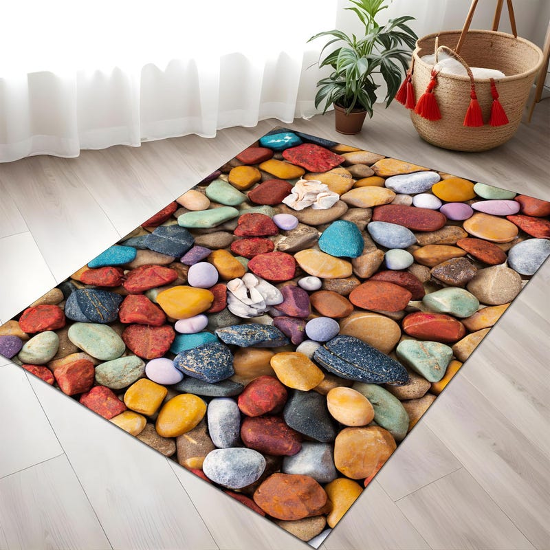 Pebble Bath Rug - Etsy