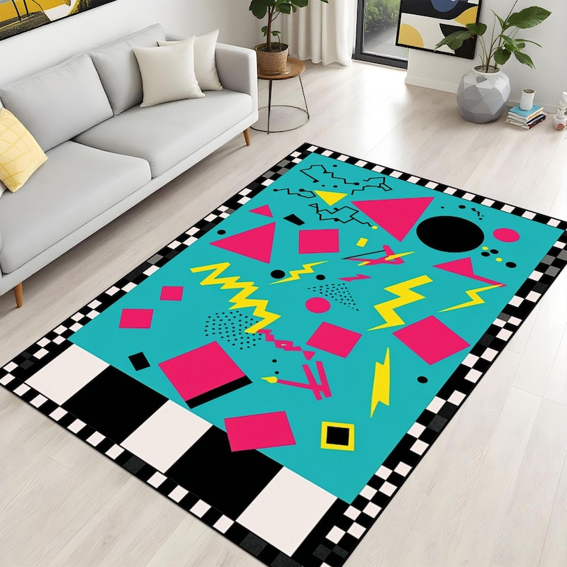 Memphis Geometric - Etsy