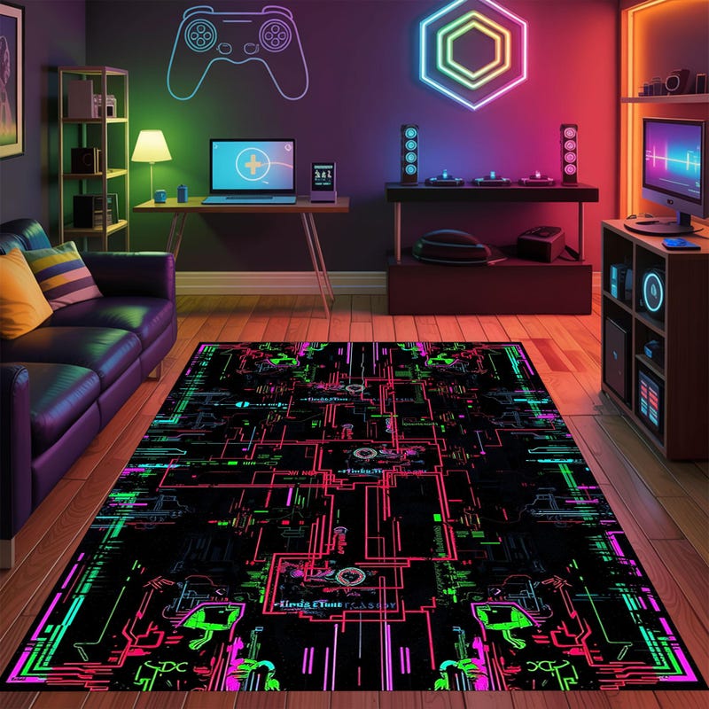 Arcade Floor Pattern - Etsy