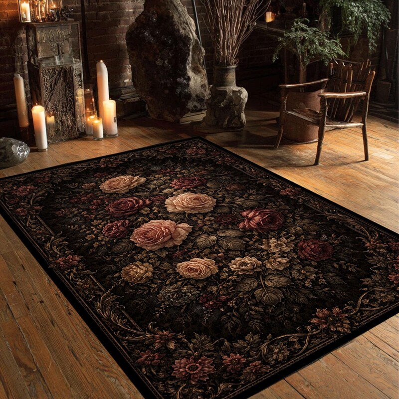 Gothic Rug - Etsy