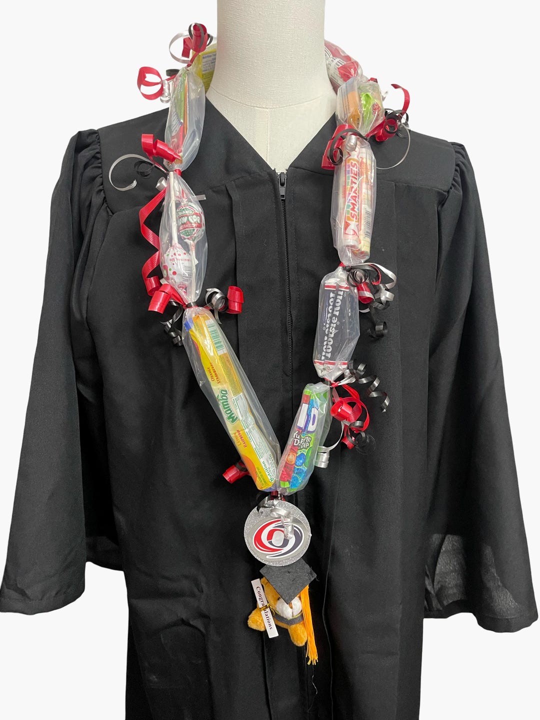 Graduation Candy Lei With Graduation Bear, Includes Candy, School ...