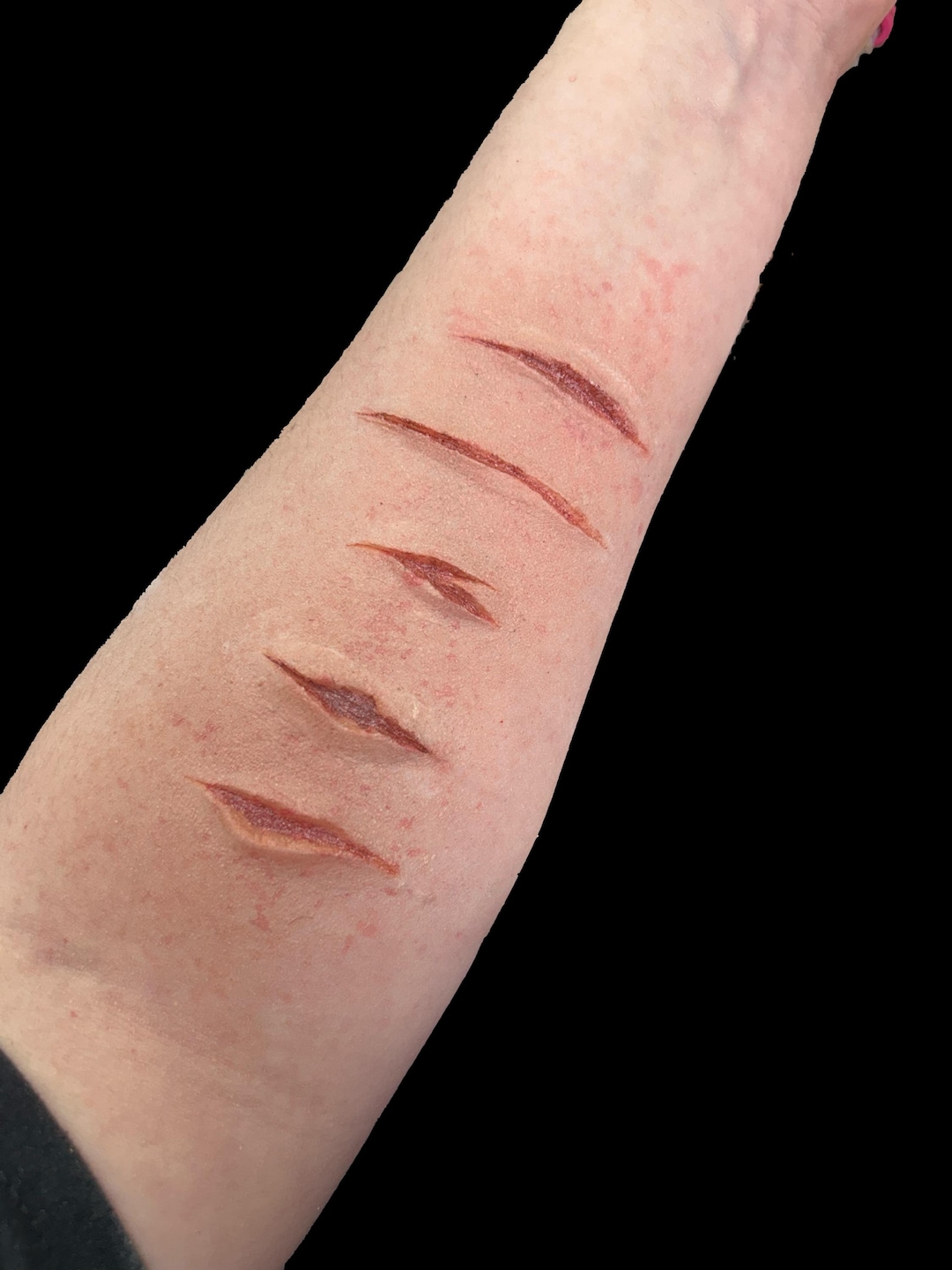 5-piece Small Prosthetic Cut Set – Realistic Wound FX for SFX Makeup ...