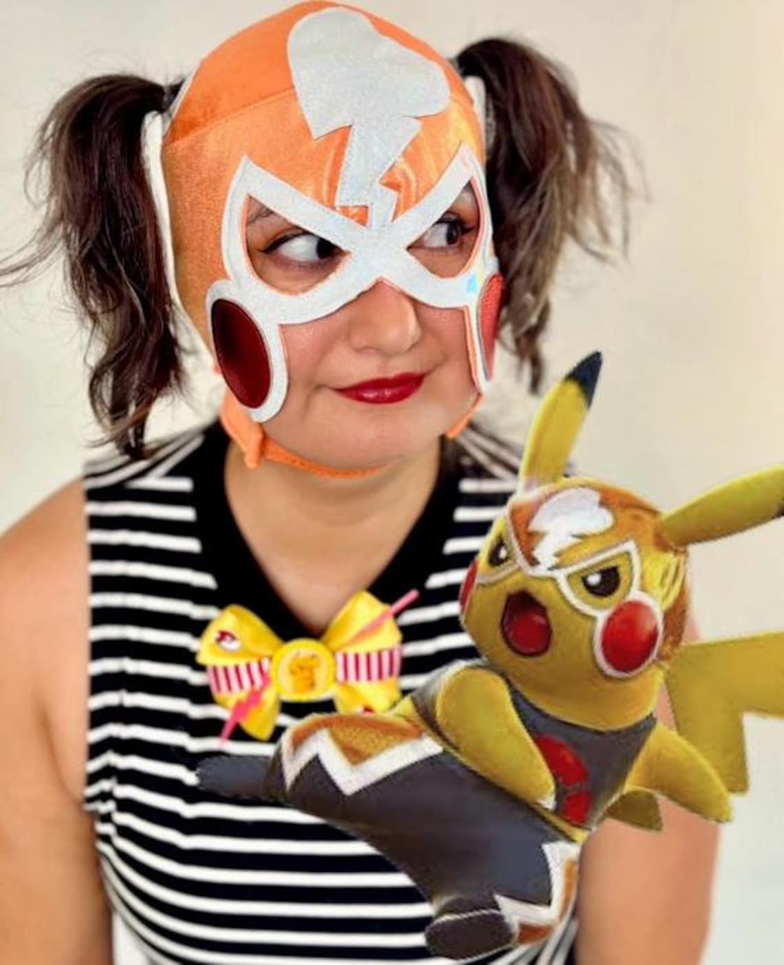 Pikachu Libre Lucha Mask - Etsy