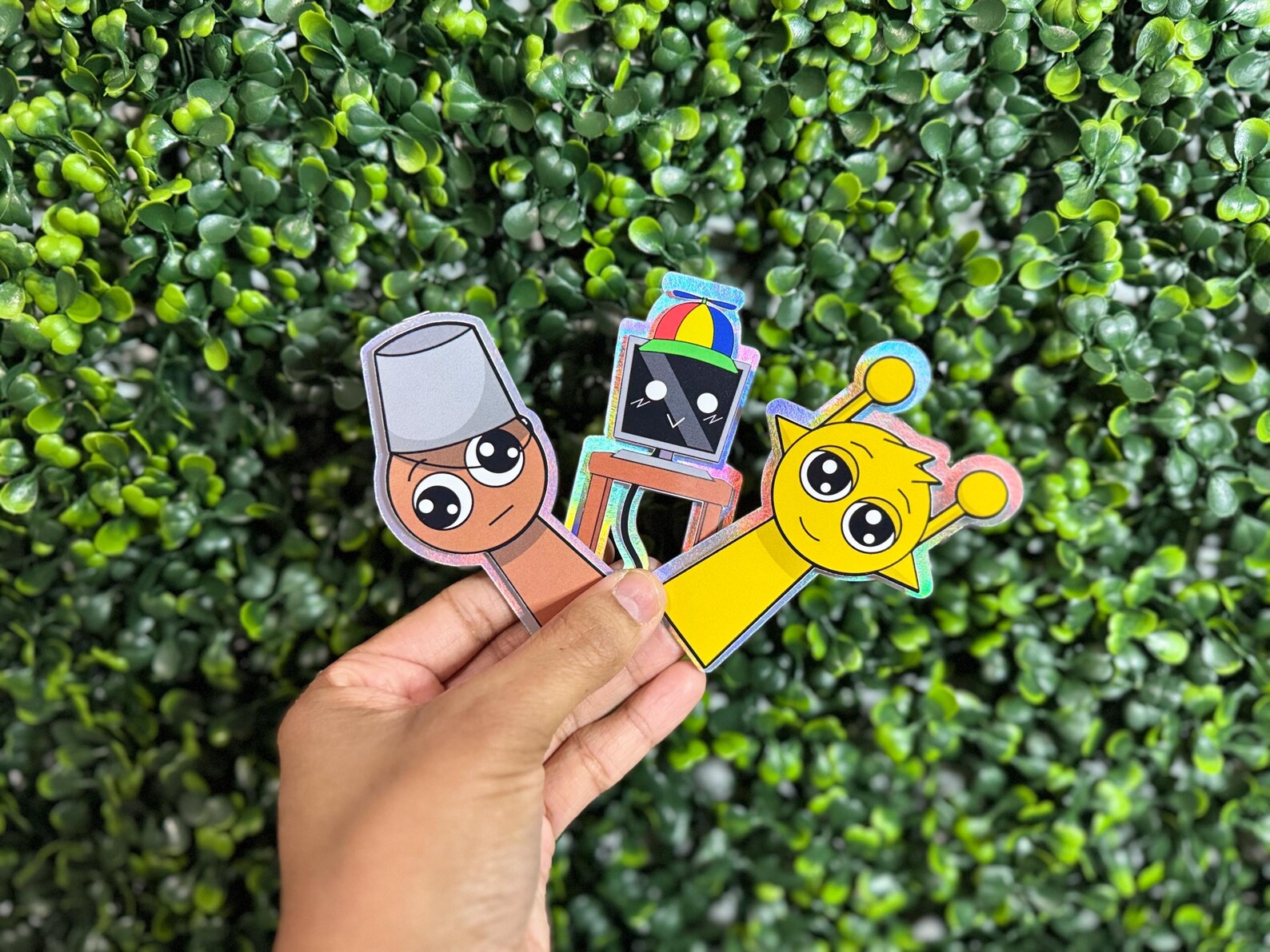 Sprunki Cup Cake Topper Set - Etsy