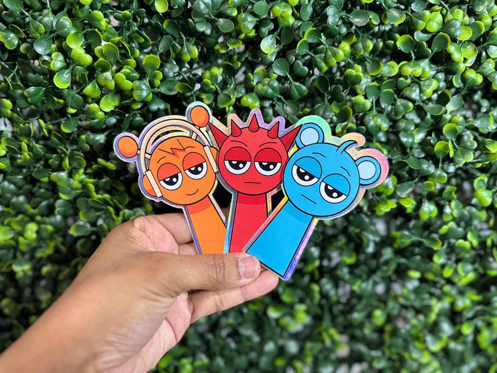 Sprunki Cup Cake Topper Set - Etsy