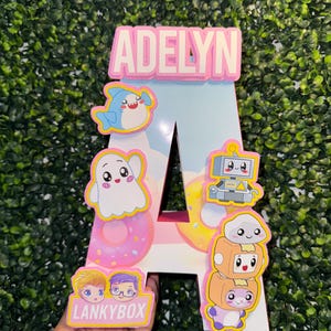 Lanky Box 3D Letter - Etsy