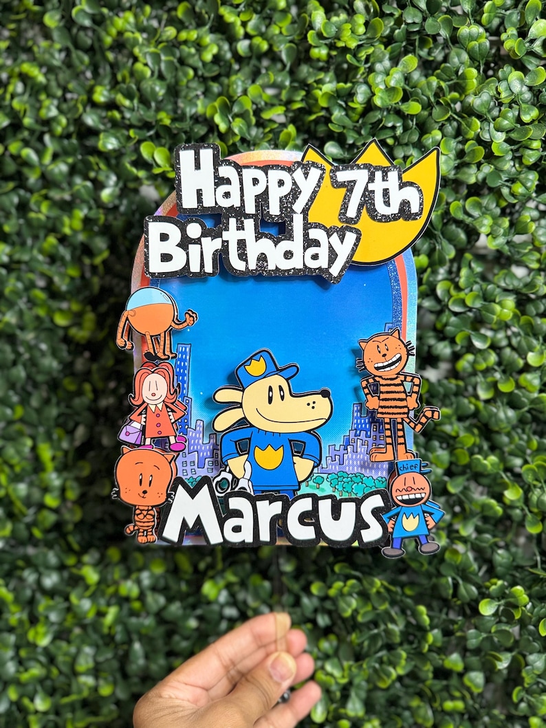 Dogman Cake Topper - Etsy