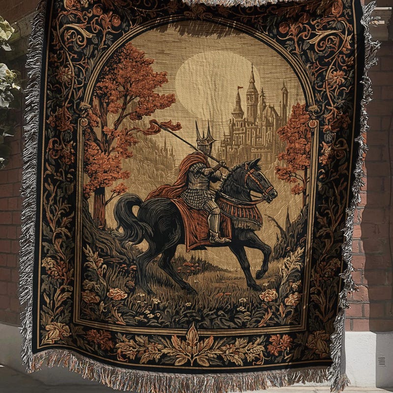 Medieval Tapestry - Etsy