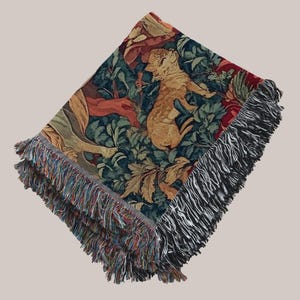 Lady and the Unicorn Tapestry, Medieval Tapestry, Historical Wall ...