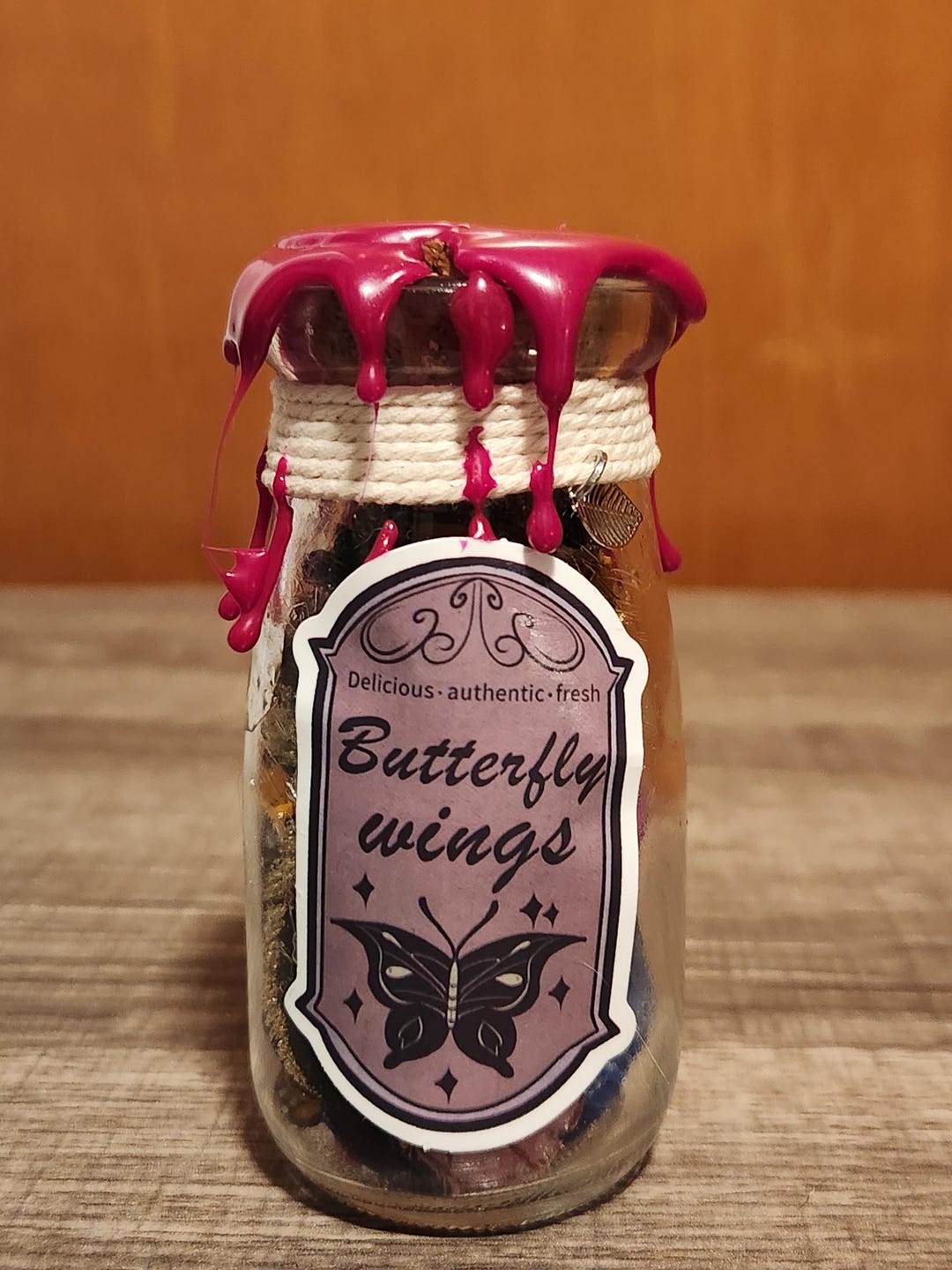 Butterfly Wings Potion Bottle - Etsy