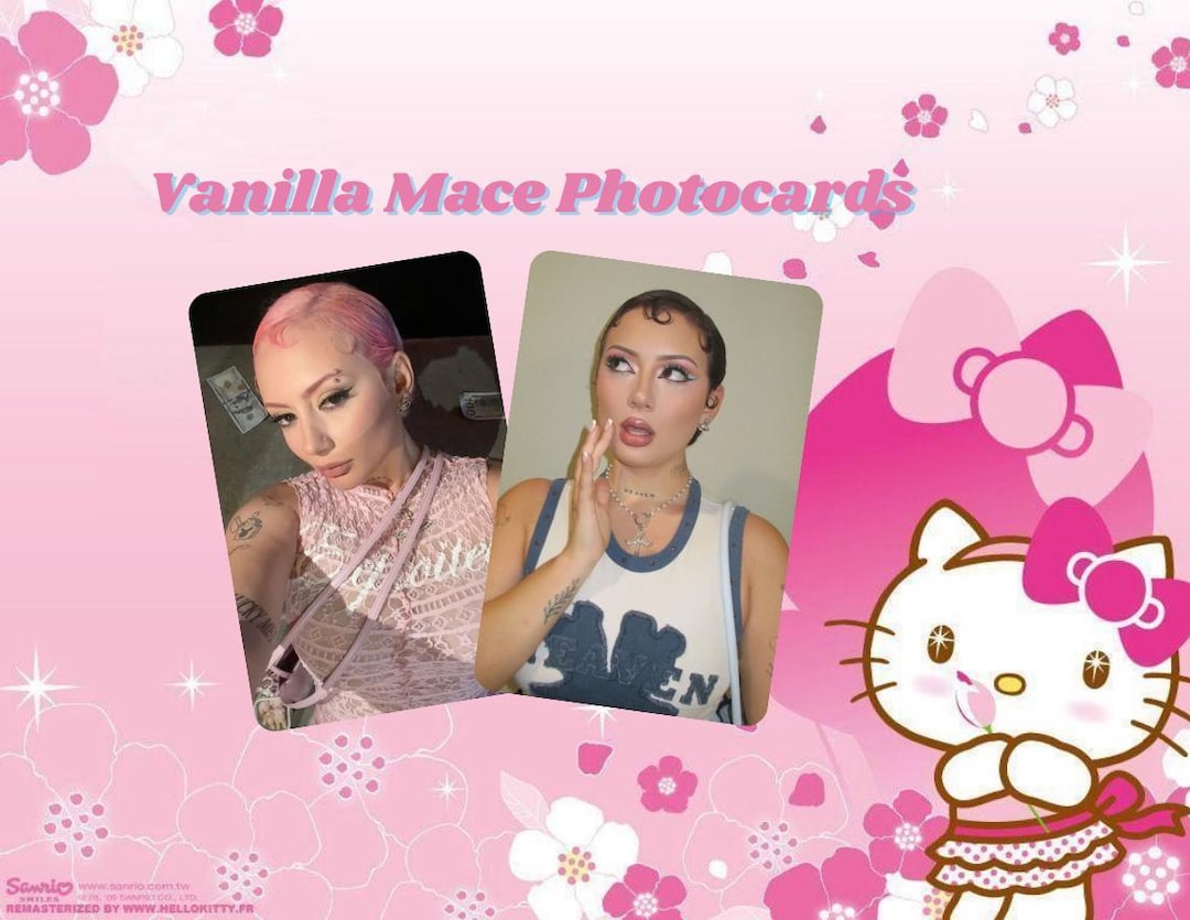 Vanilla Mace Photocards, Premium Custom Photo Prints, Celebrity ...