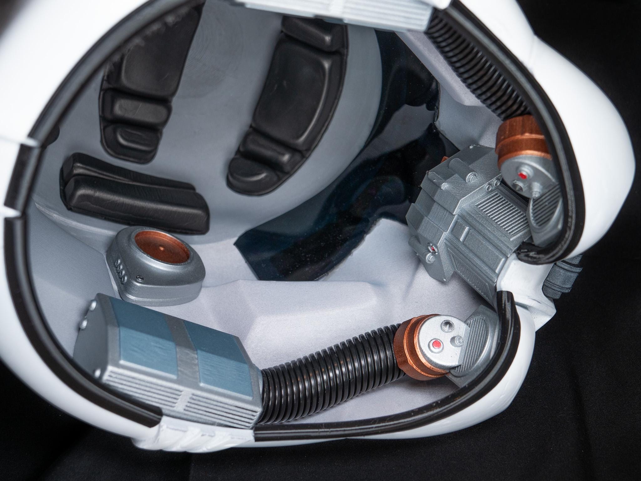 Clone Trooper Phase 2 Helmet Interior Kit STL File: DIY Cosplay Prop ...