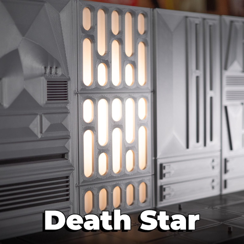 Death Star Wall Panel - Etsy