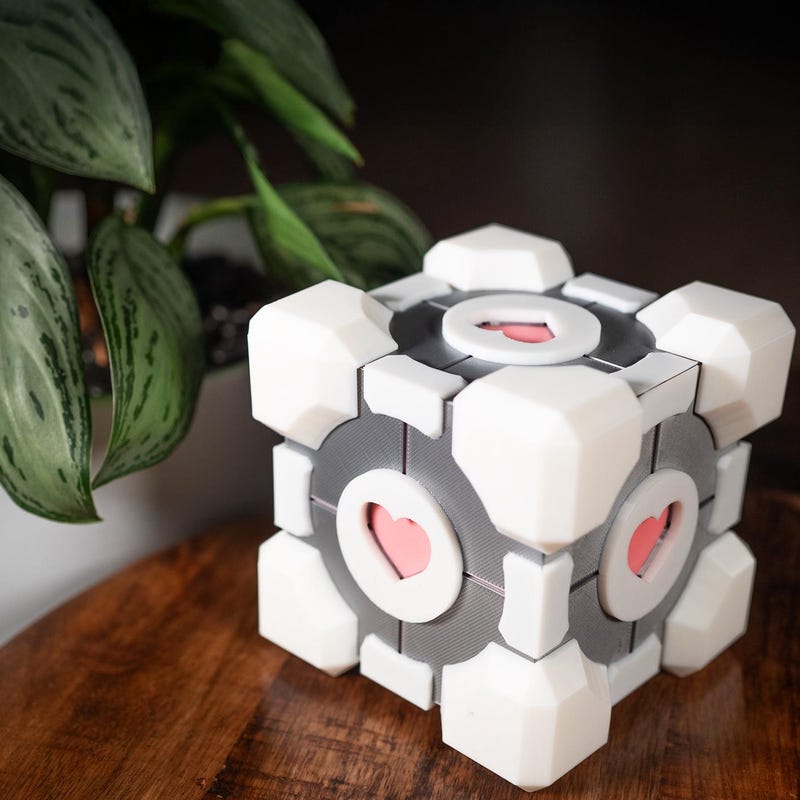 Companion Cube - Etsy