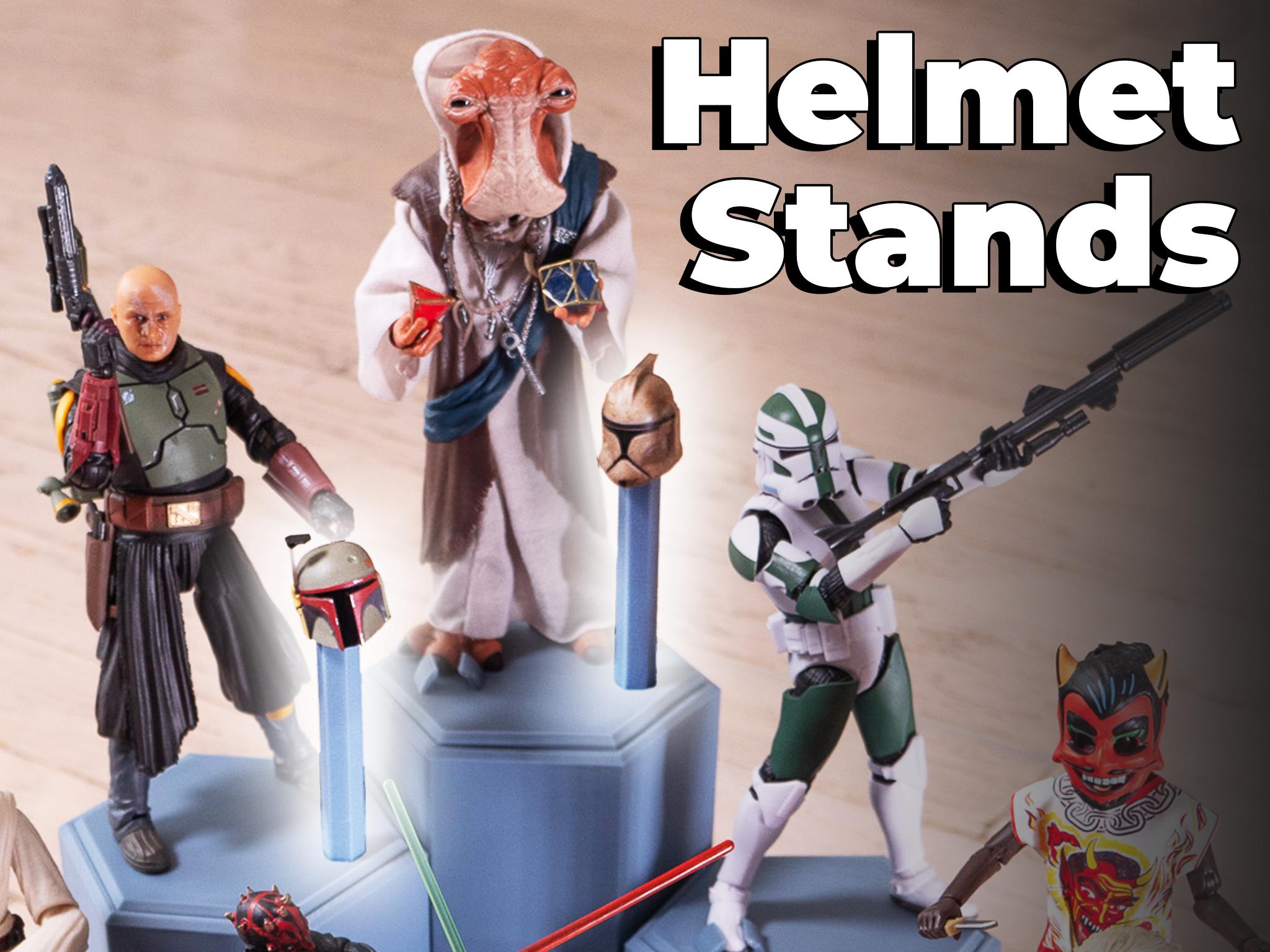 Modular Action Figure Stands STL - Etsy