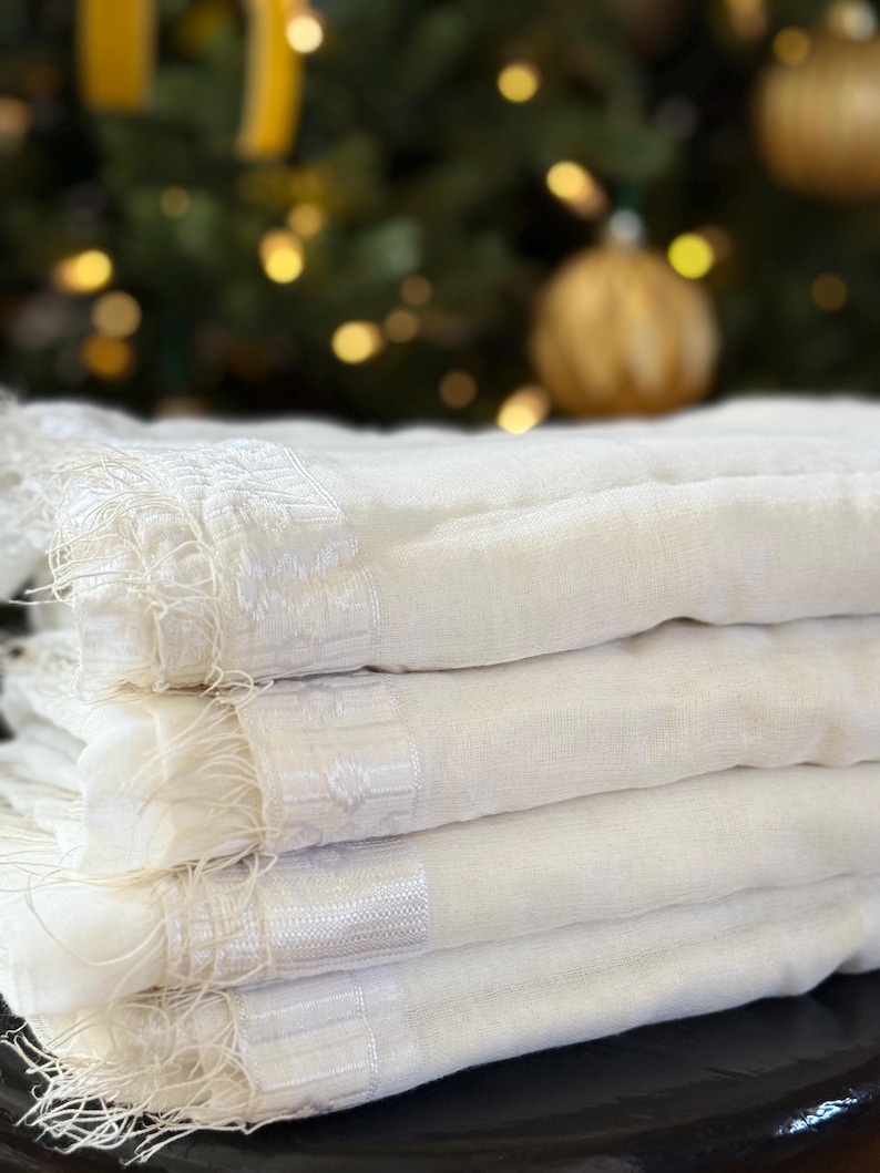 Simply Habesha Women's and Men’s White Telet Netela - Etsy