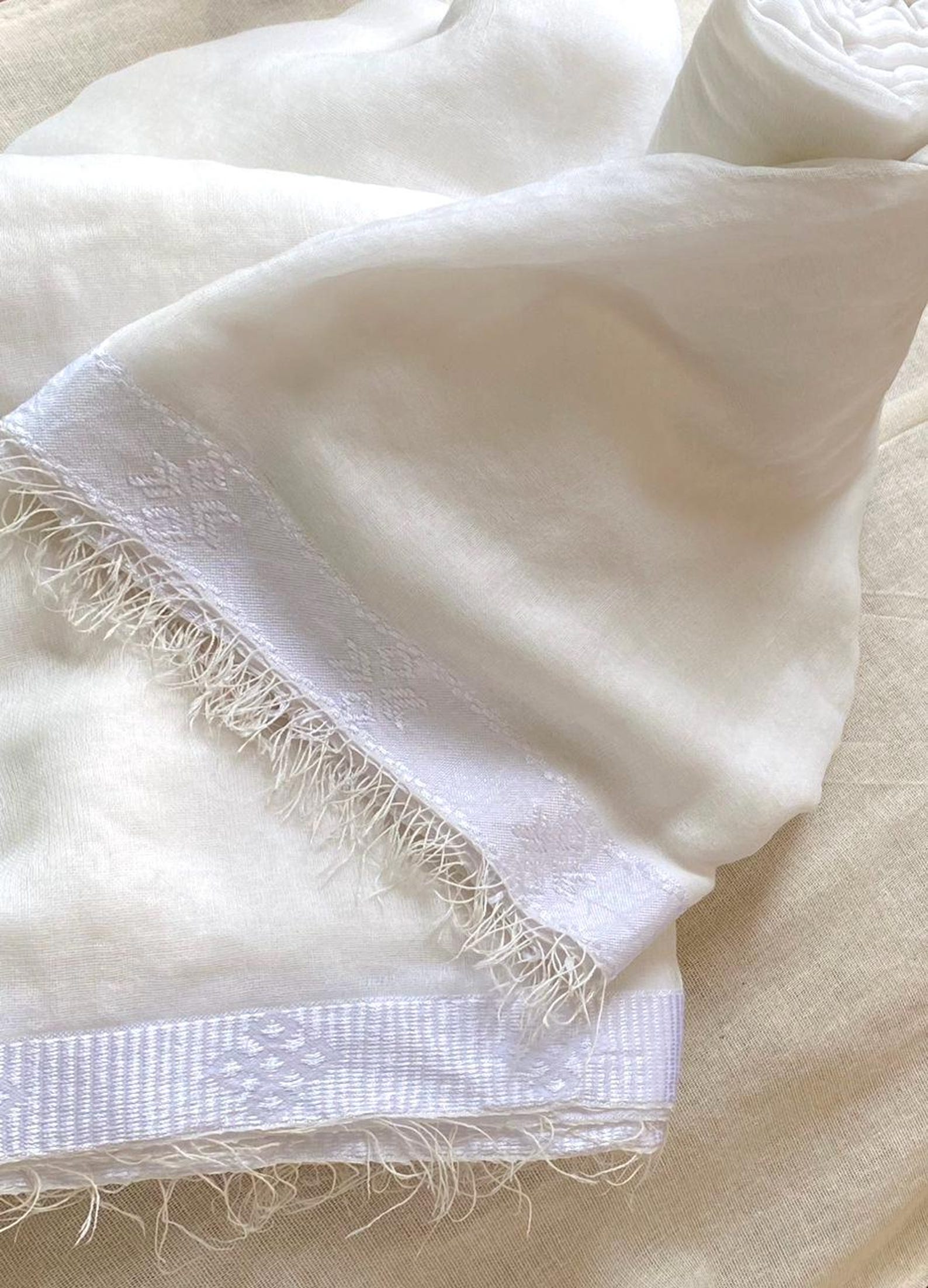 Simply Habesha Women's and Men’s White Telet Netela - Etsy