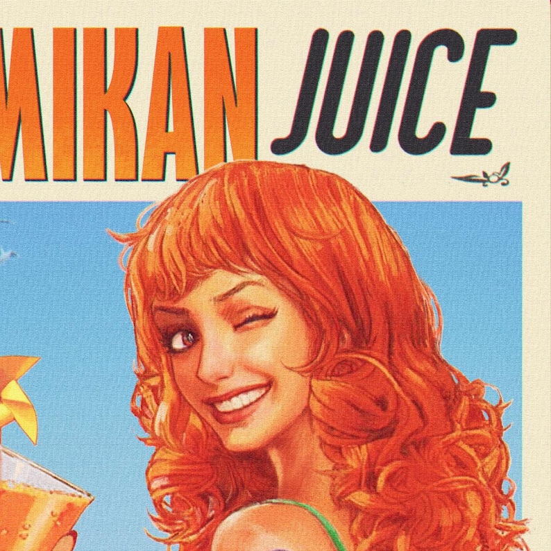 One Piece Poster Nami One Piece Anime Poster Nami One Piece Wall Art ...