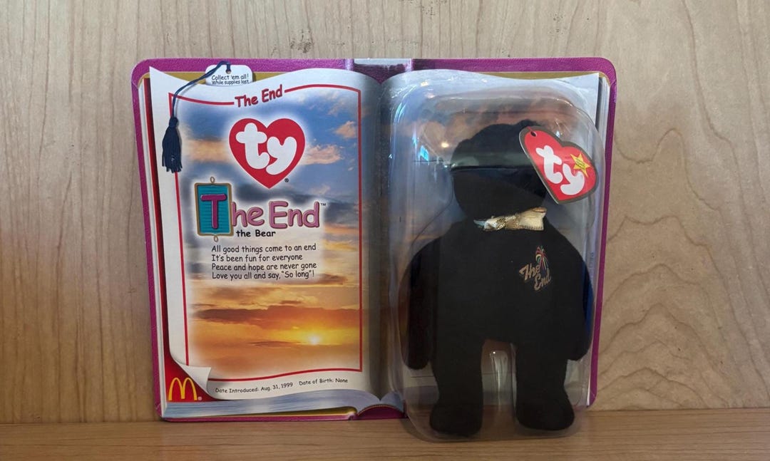 Mcdonalds Ty, Beanie Baby, the End 2000, Unopened and in Storage Since ...