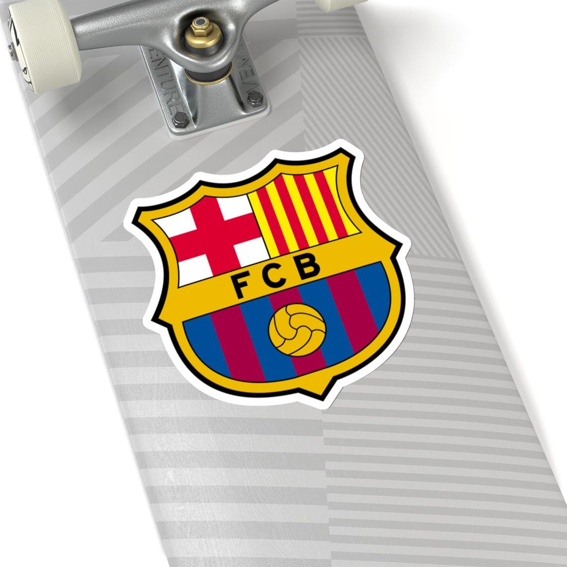 FC Barcelona Logo Sticker Soccer Club Emblem Decal Custom Vinyl Decal ...