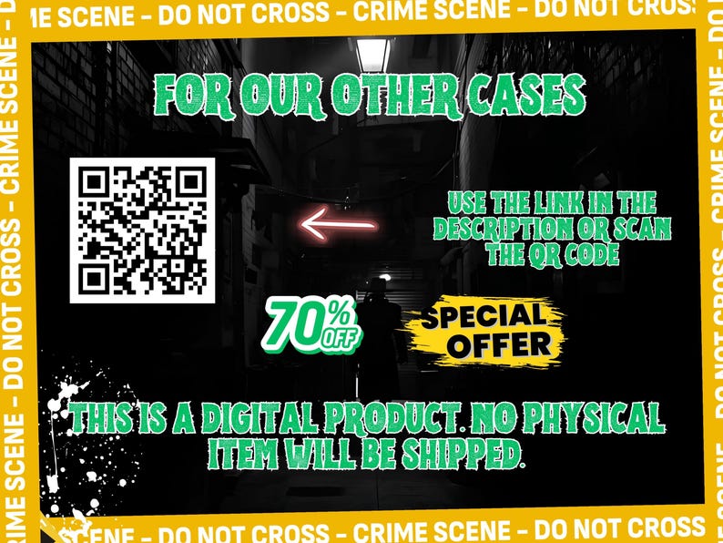 Unsolved Cold Case File, Printable Murder Mystery, the Bern Mystery, 7 ...