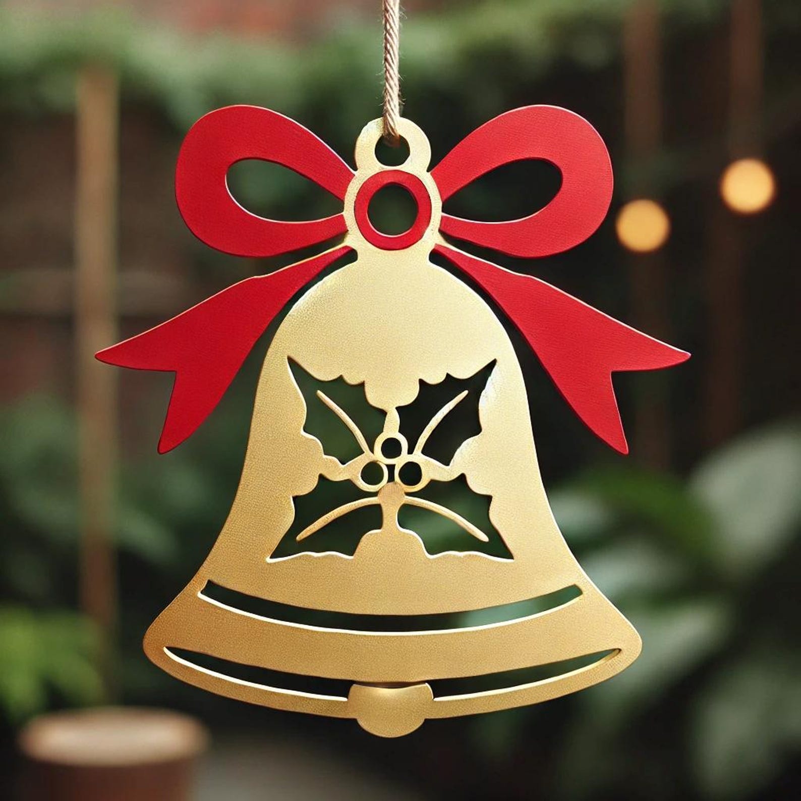Simple Elegance Christmas Bell - Garden Stake - Etsy