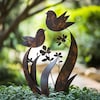 Snarky Moose Garden Stake: Black Metal Cabin Yard Art - Etsy Canada