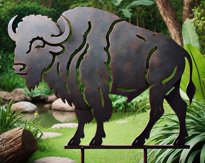 Rustic Metal Sunflower Garden Sculpture Garden Decor - Etsy Canada