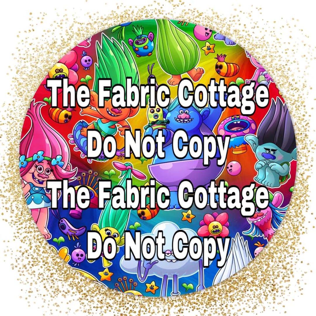 Trollstice Seamless Digital Design Pattern - Etsy