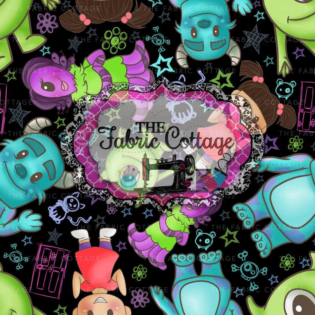 Monsters Seamless Digital Design Pattern - Etsy