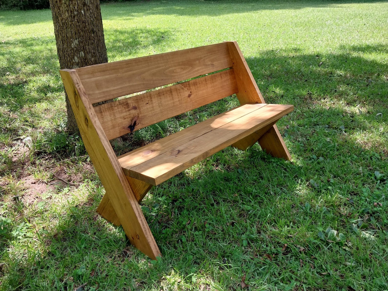Rustic Outdoor Bench - Etsy