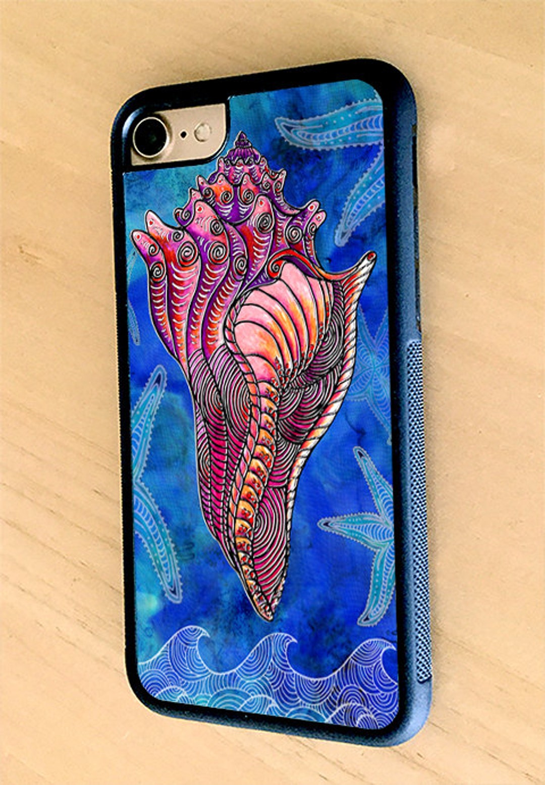 Conch Shell, Rubber Iphone, iPhone 153 iPhone 12, iPhone 13, iPhone 14 ...