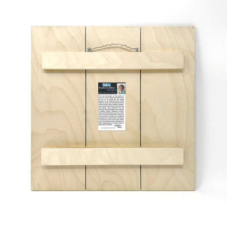 Shaka The Wave Wall Art Wood Ready to Hang Surf Art | Etsy