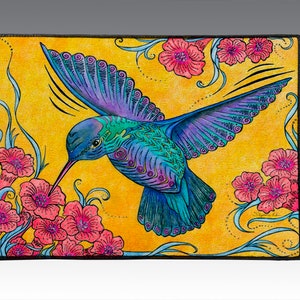Hummingbird, 18" X 24" Door Mat, Floor Mat, Home Decor, Garden Art - Etsy