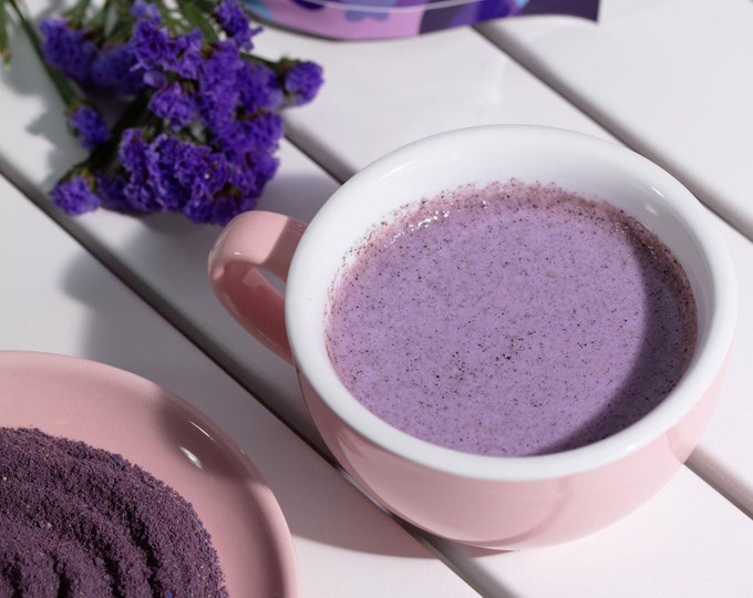 Lavender Tea Powder Blend- Tea Latte Mix - Etsy