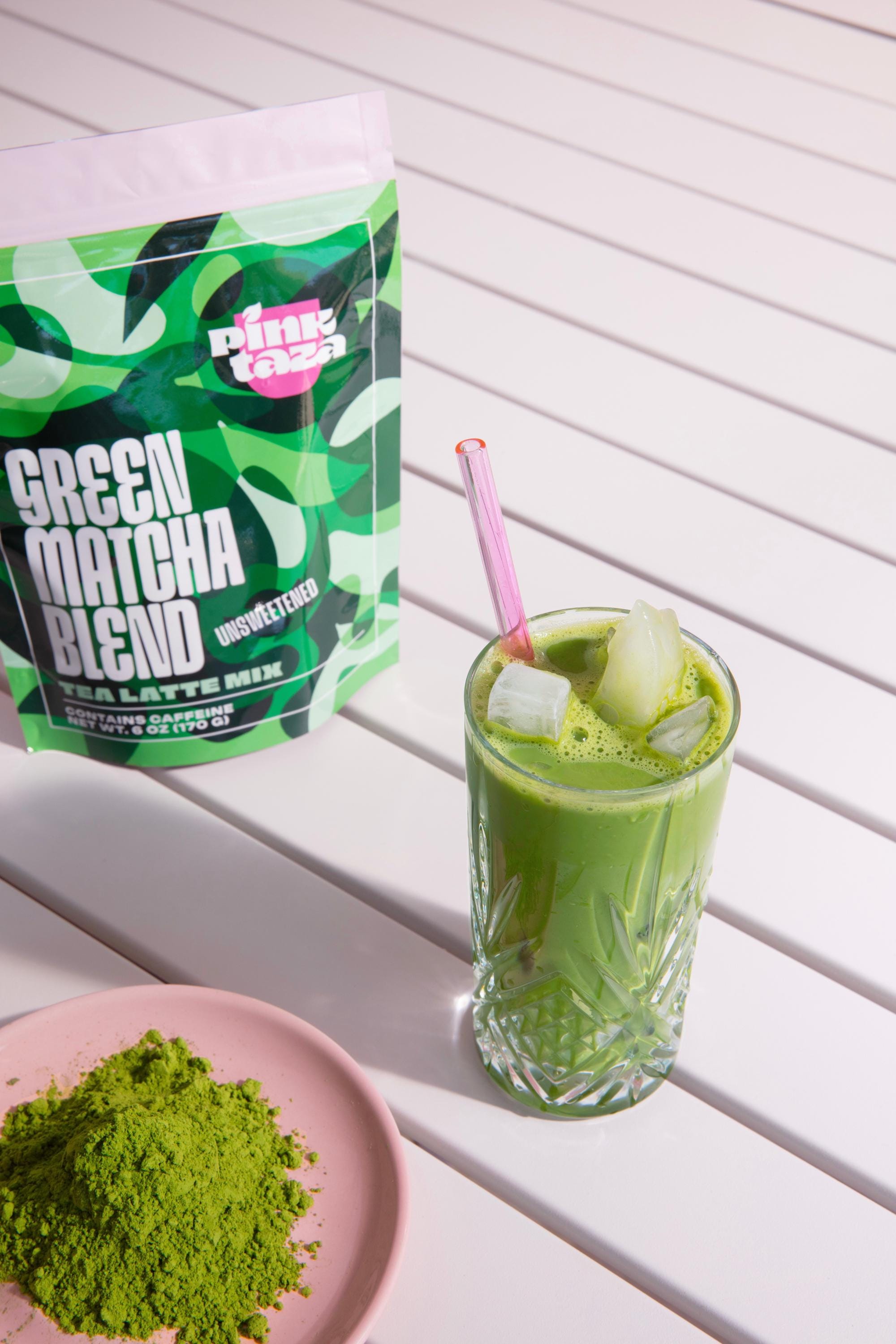 Matcha Blend Powder Tea Matte Mix - Etsy