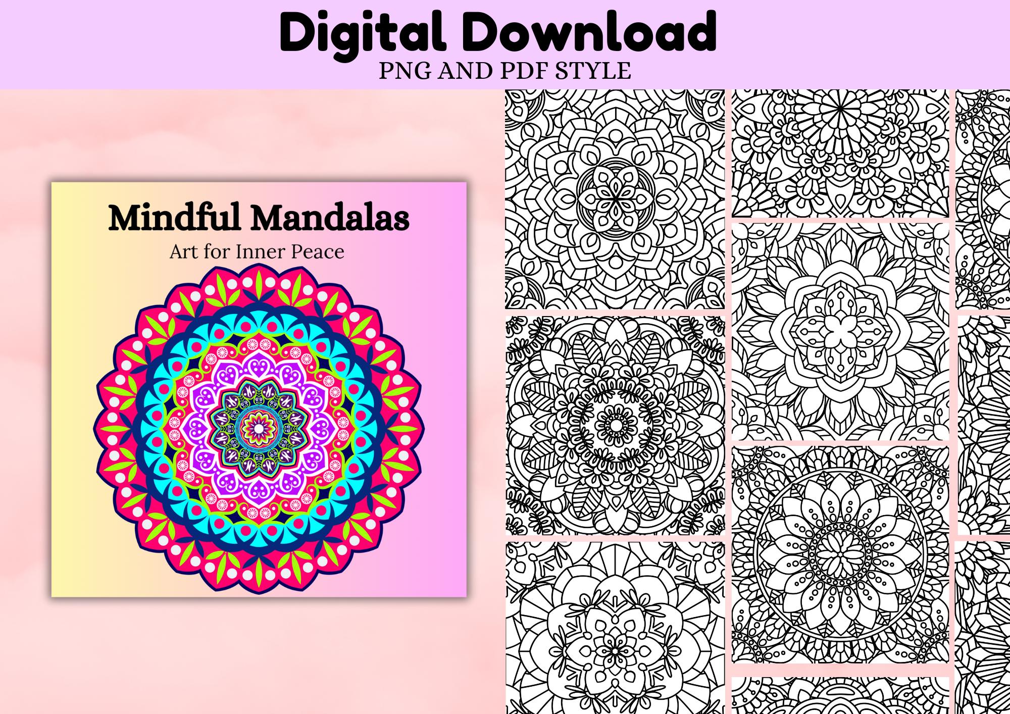 Mindful Mandalas: Art for Inner Peace - Etsy