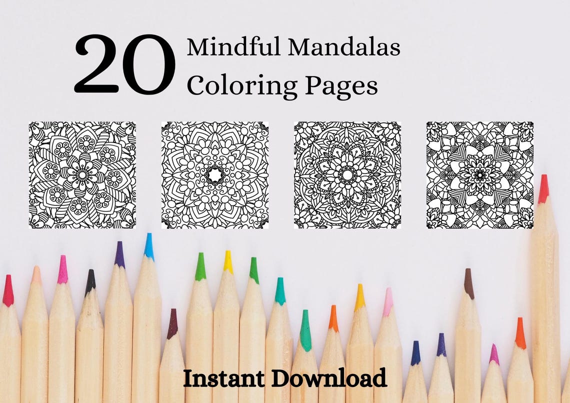 Mindful Mandalas: Art for Inner Peace - Etsy