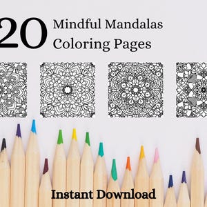 Mindful Mandalas: Art for Inner Peace - Etsy