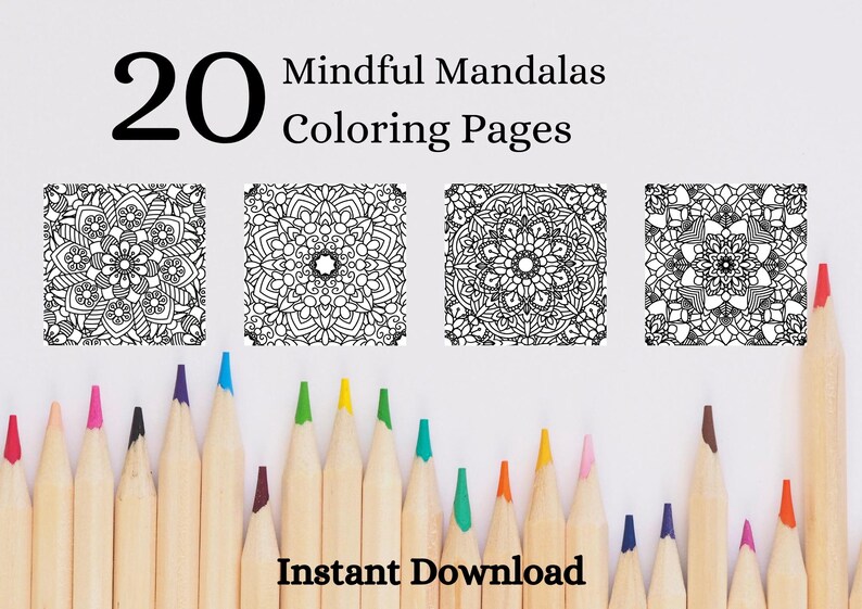 Mindful Mandalas: Art for Inner Peace - Etsy
