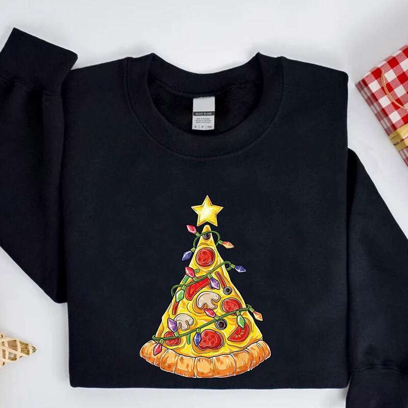 Pizza Sweatshirt - Etsy