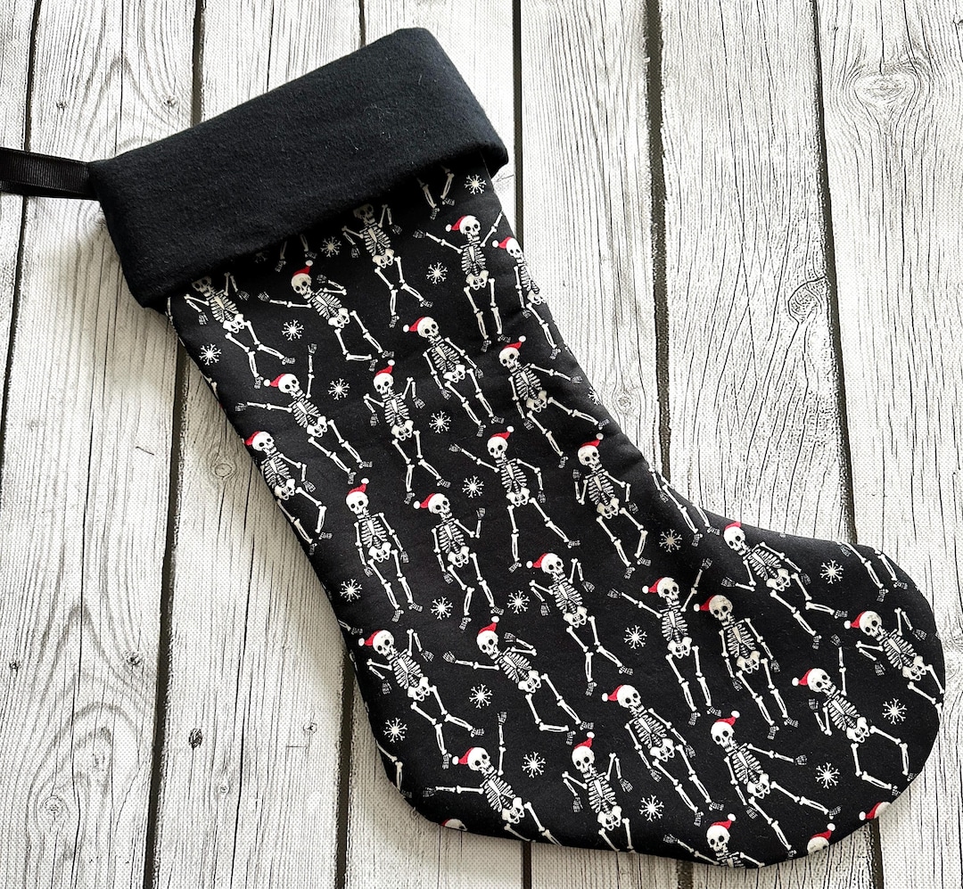 Goth Horror Creepmas Christmas Stocking - Large - Etsy