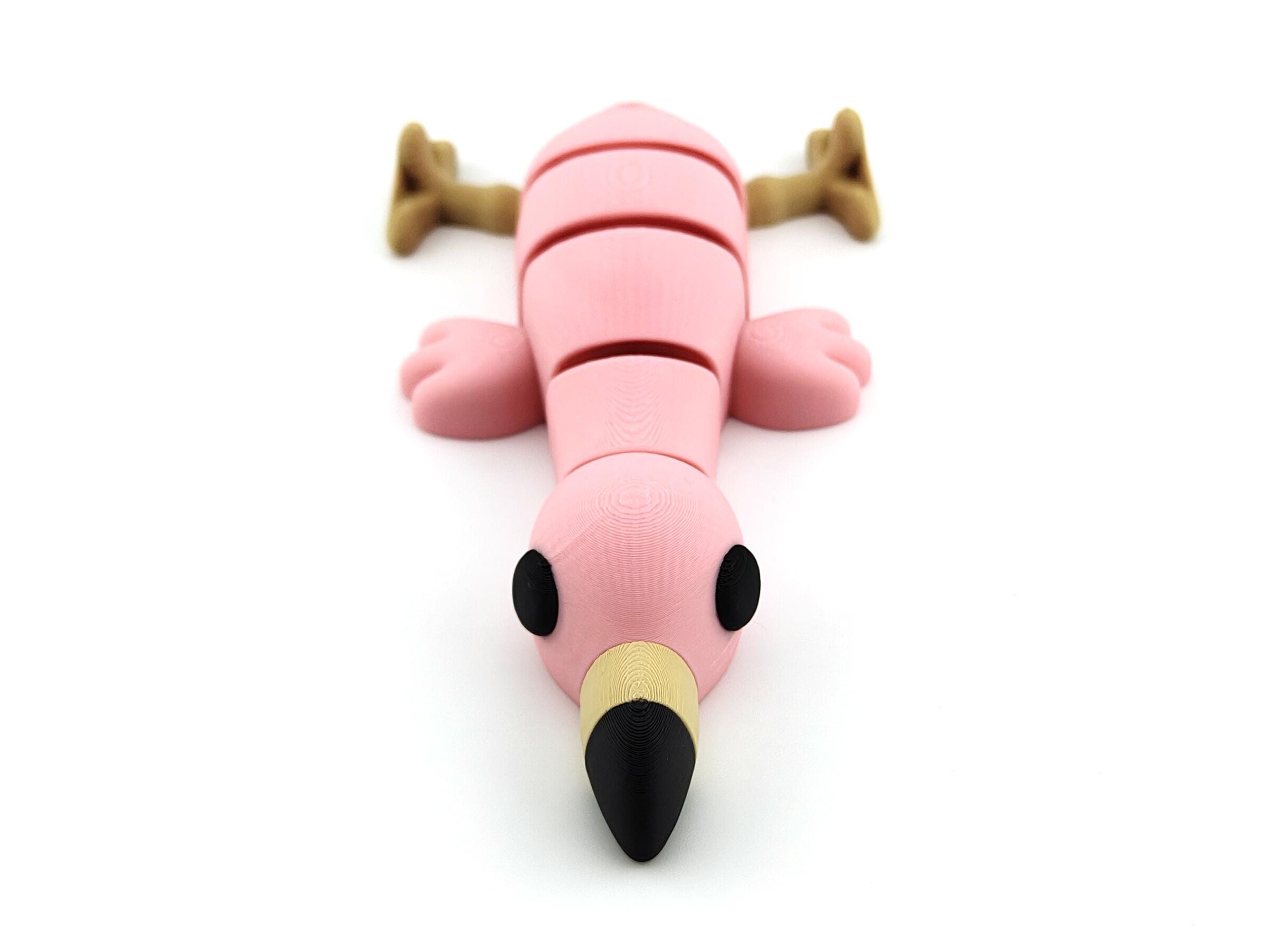 Flamingo Articulating 3D Printed Small Cute Toy Figurine - Etsy