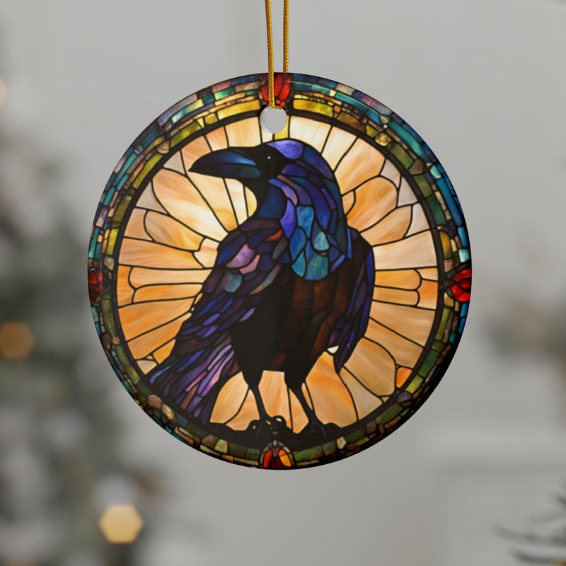 Crow Ornament - Etsy